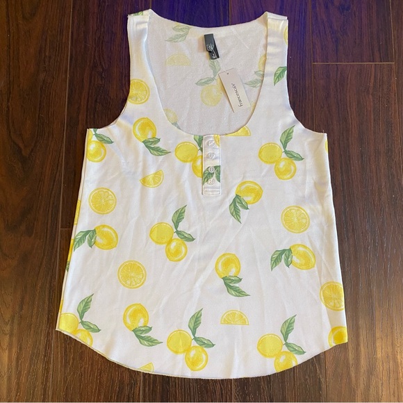 Alya | Tops | Nwt Alya Lemon Tank Top | Poshmark